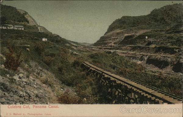 Culebra Cut Panama Canal, Panama