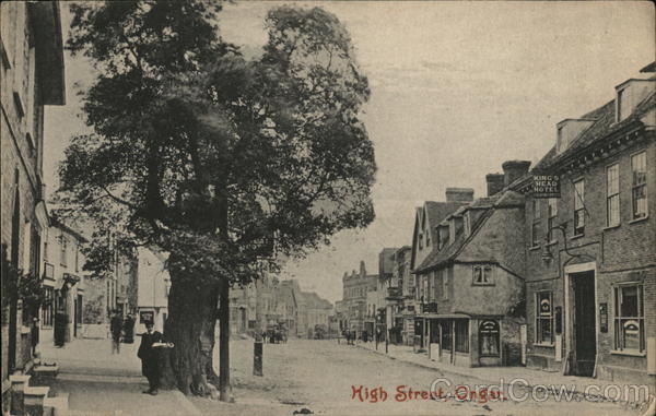 High Street Ongar, England