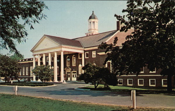 J. Graham Brown Campus Center Hanover, IN Postcard