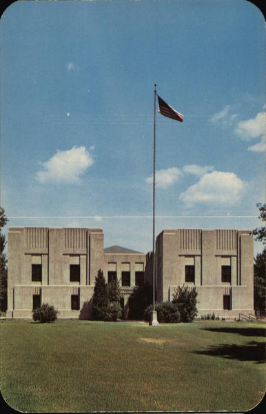 Illinois National Guard Armory Dixon, IL Postcard