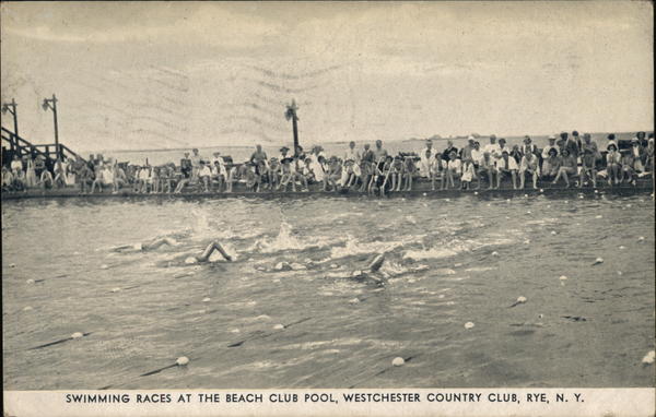 Swimming Races at the Beach Club Pool, Westchester Country Club Rye, NY ...