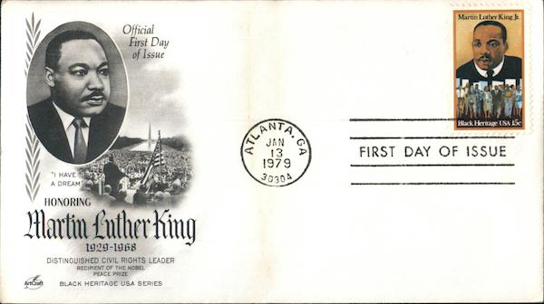 Honoring Martin Luther King 1929-1968 - Black Heritage USA Series First ...