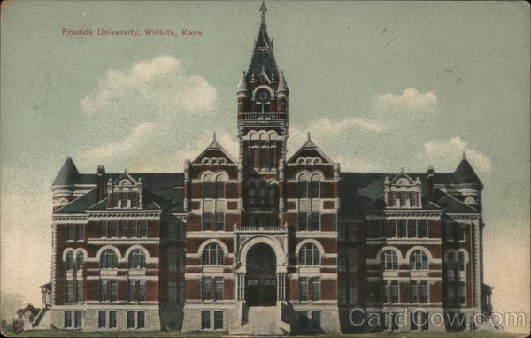 Friends University Wichita, KS Postcard