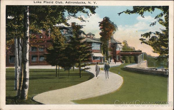 Lake Placid Club New York Postcard
