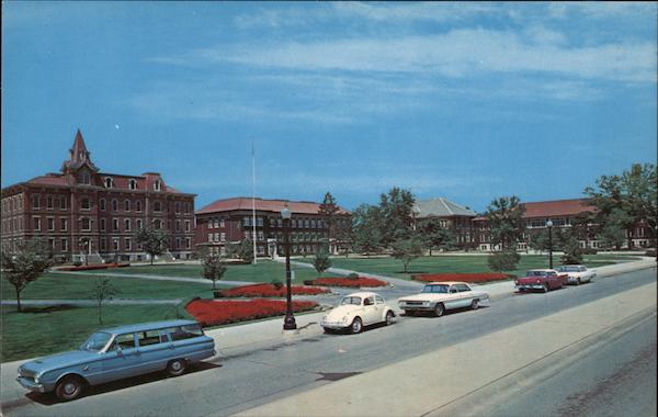 Purdue University Lafayette, IA Postcard