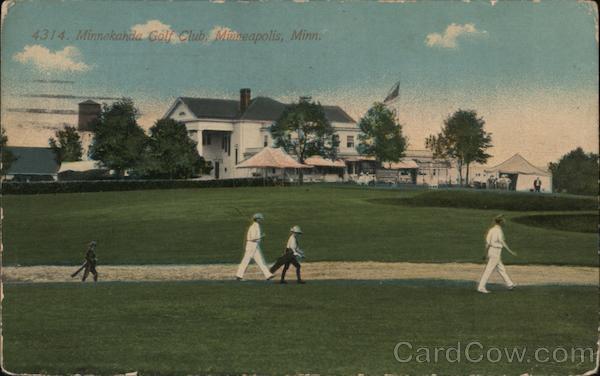 Minnekanda (Minikahda) Golf Club Minneapolis, MN Postcard