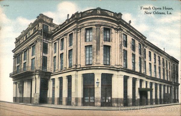 French Opera House New Orleans, LA Postcard