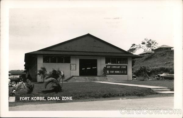 Fort Kobbe, Canal Zone Military Postcard