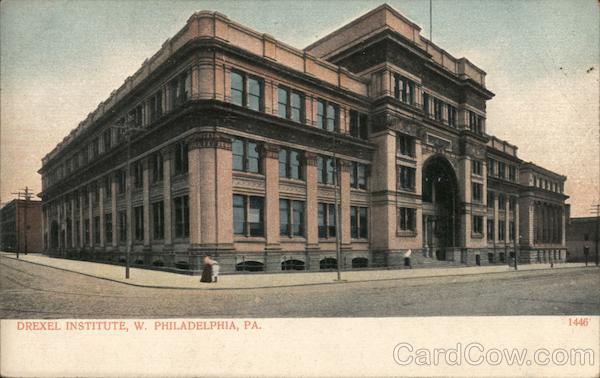 Drexel Institute West Philadelphia, PA Postcard