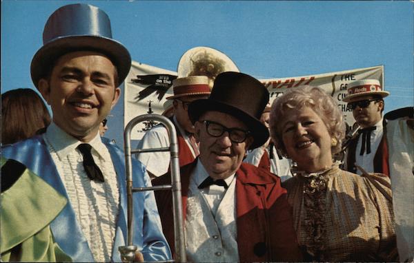 Tooker Family Portrait Celebrities Postcard