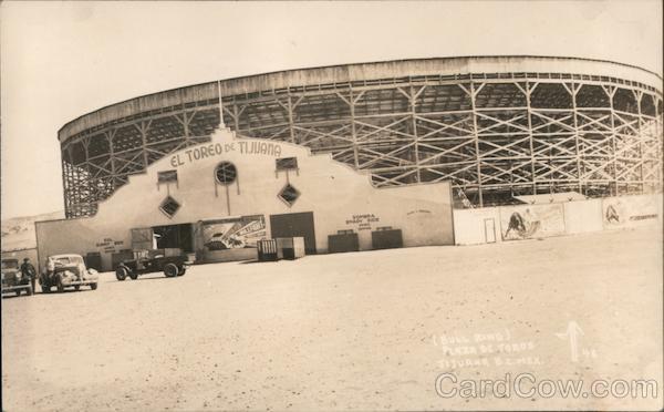 Plaza de Toros-Bullring by the Sea Tijuana, BC Mexico Postcard