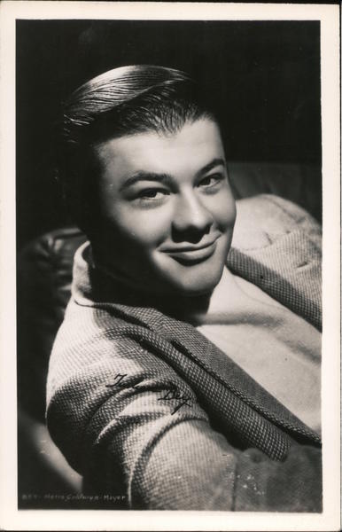 Turhan Bey Celebrities Postcard