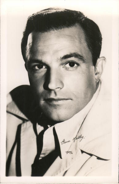Gene Kelly Celebrities Postcard