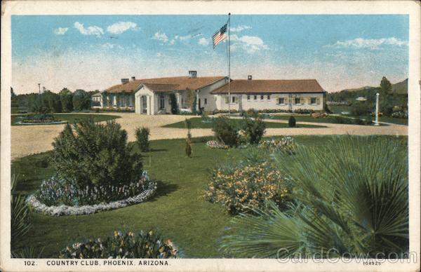 Country Club Phoenix, AZ Postcard