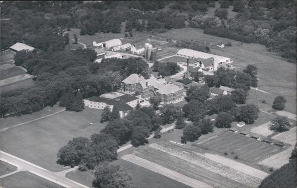 Aerial View of Veterans Hospital Tomah, WI Postcard