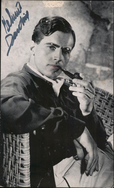 Helmut Dantine, Warner Brothers Actor Actors Postcard
