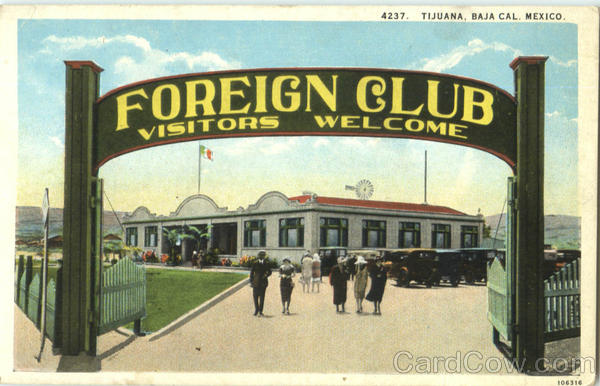 Foreign Club, Baja California Tijuana, Mexico