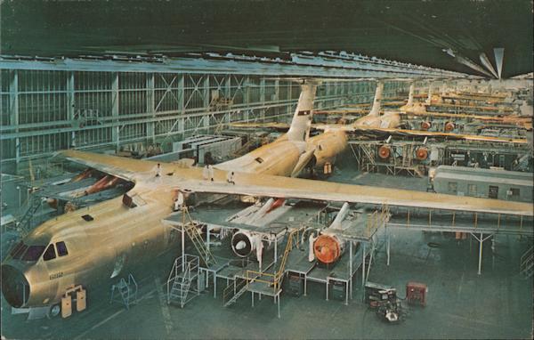 Lockheed-Georgia Company Marietta, GA Postcard