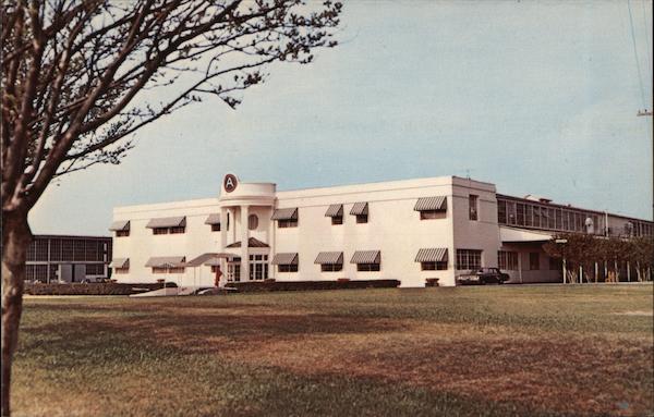 Patton Hall, Fort McPherson Atlanta, GA Postcard