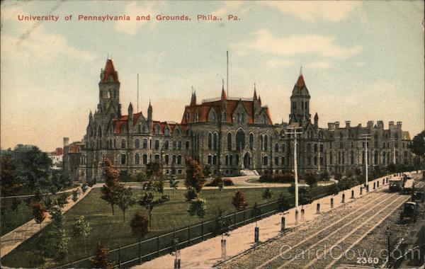 University of Pennsylvania and Grounds Philadelphia, PA Postcard