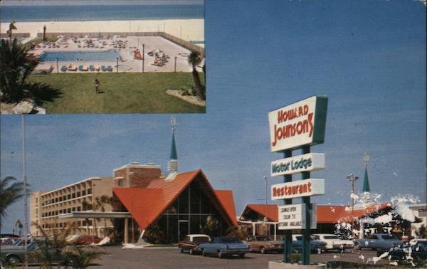 Howard Johnson's Motor Lodge and Restaurant St. Petersburg, FL Postcard