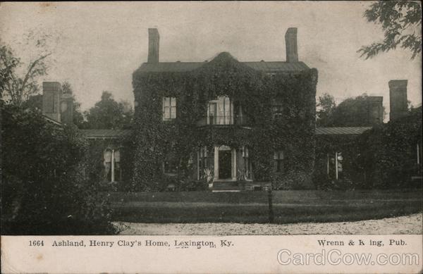 Ashland, Henry Clay's Home Lexington, KY Postcard