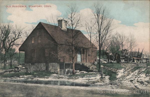 Old Residence Stamford, CT Postcard Old Residence Stamford, CT Postcard