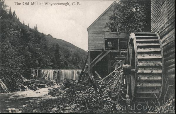 The Old Mill on Cape Breton Island Whycocomagh, NS Canada Nova Scotia ...