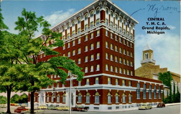 Grand Rapids Central Y.M.C.A, 33 Library St. Michigan