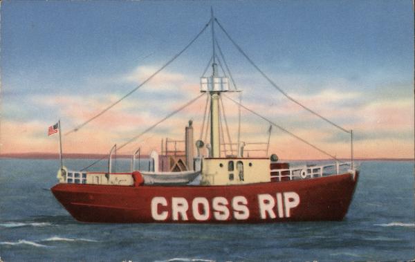 Cross Rip - Light Ship Between Oak Bluffs and Nantucket, Mass. Boats ...
