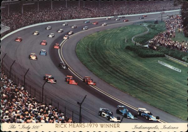 The "Indy 500" Rick Mears - 1979 Winner Indianapolis, IN Auto Racing ...