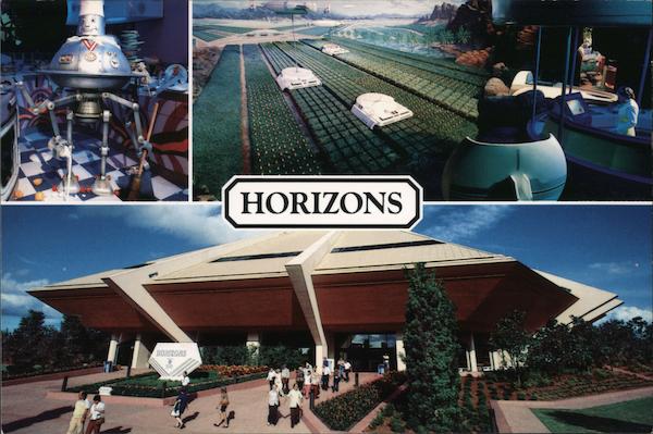 Horizons - Epcot Center Orlando, FL Disney Postcard