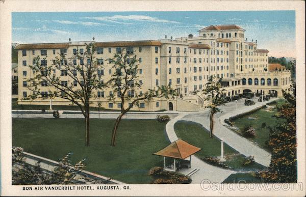 Bon Air Vanderbilt Hotel Augusta, GA Postcard
