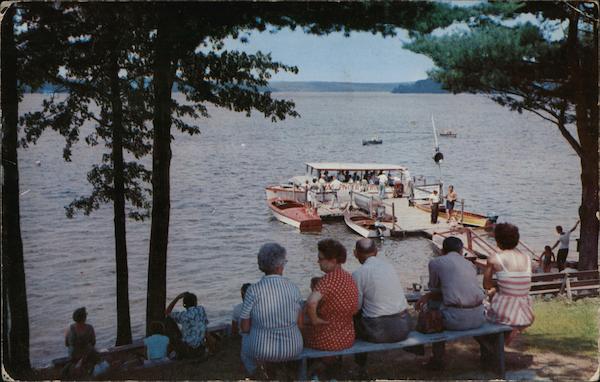 White Beauty View Greentown, PA Postcard
