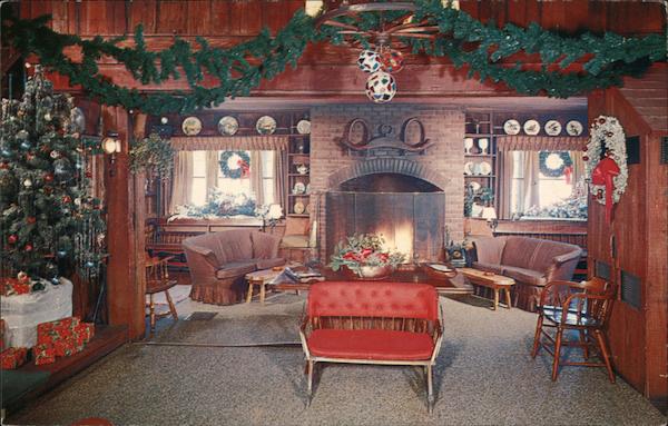 The Red Barn Westport, CT Postcard