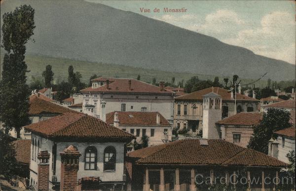 View of Monastir Africa Postcard