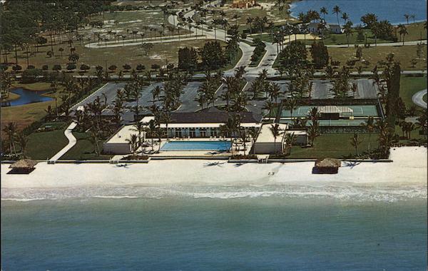 Port Royal Beach Club Naples, FL Postcard
