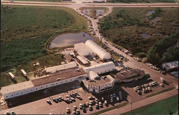 Aerial view of the fabulous Shell Factory Fort Myers, FL Postcard