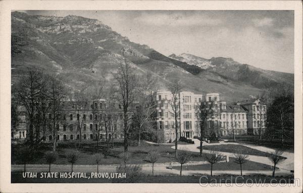 Utah State Hospital Provo, UT Postcard