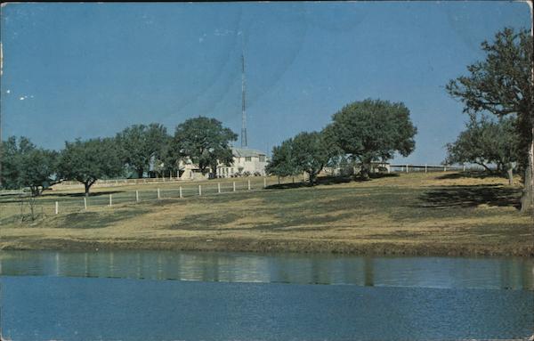 The LBJ Ranch Stonewall, TX Postcard