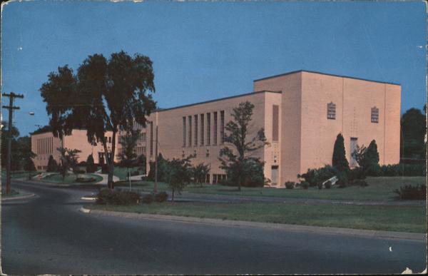 Archbishop Williams High School Braintree, MA Postcard