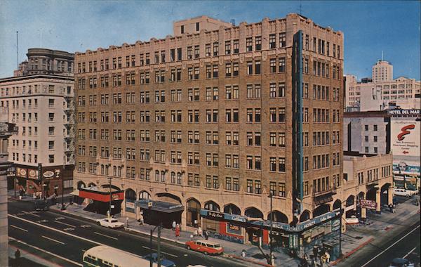 Pickwick Motor Hotel San Francisco, CA Postcard