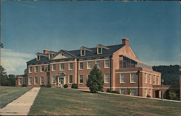 Thomas D. Russell Hall, Howard College Birmingham, AL Postcard