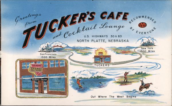 Greetings from tucker's Cafe and Cocktail Lounge - Recommended by ...