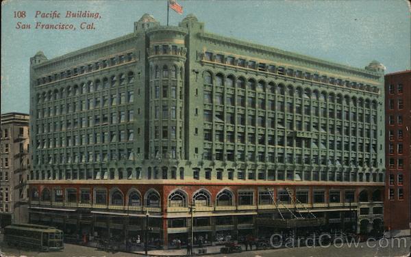 Pacific Building San Francisco, CA Postcard