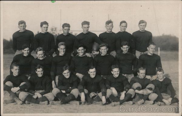 Football Team Postcard