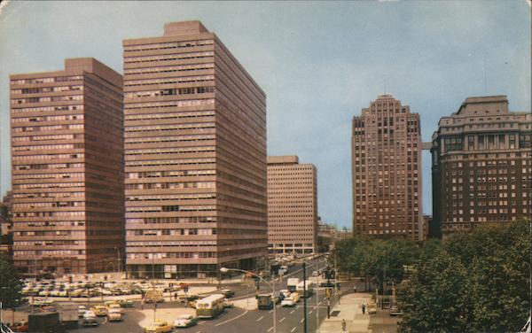 New Penn Center Plaza Philadelphia, PA Postcard