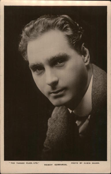 Henry Edwards Actors Postcard