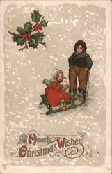 Christmas Children Vintage Postcards & Images