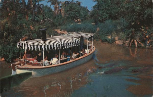 The Explorer's Boat in Adventureland -Disneyland's "Rivers of the World ...